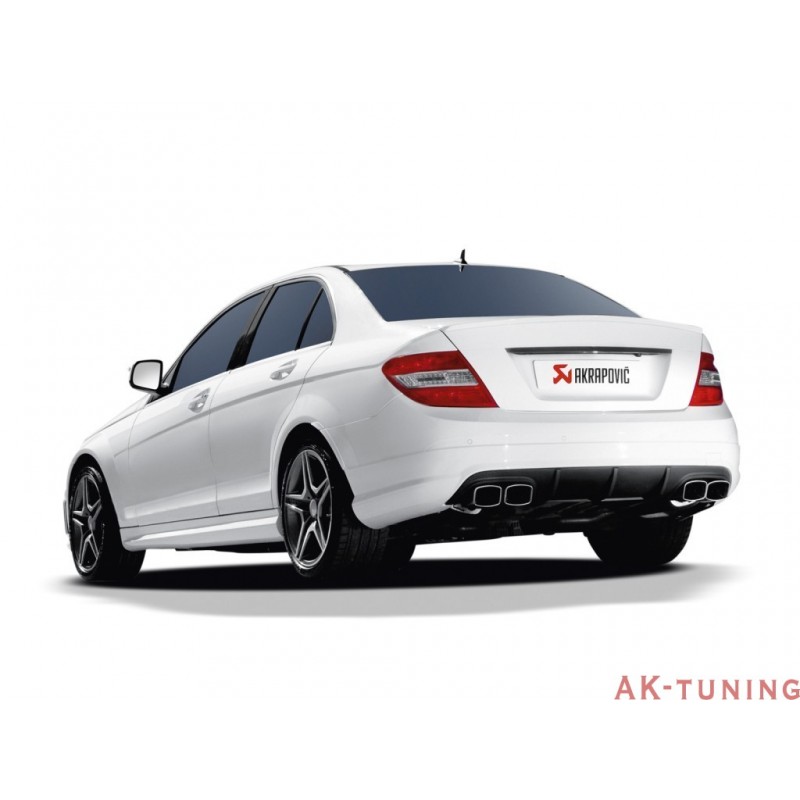 Mercedes C63 AMG 2008-2014 (W204) - Akrapovic Evolution Line, Titan med ...