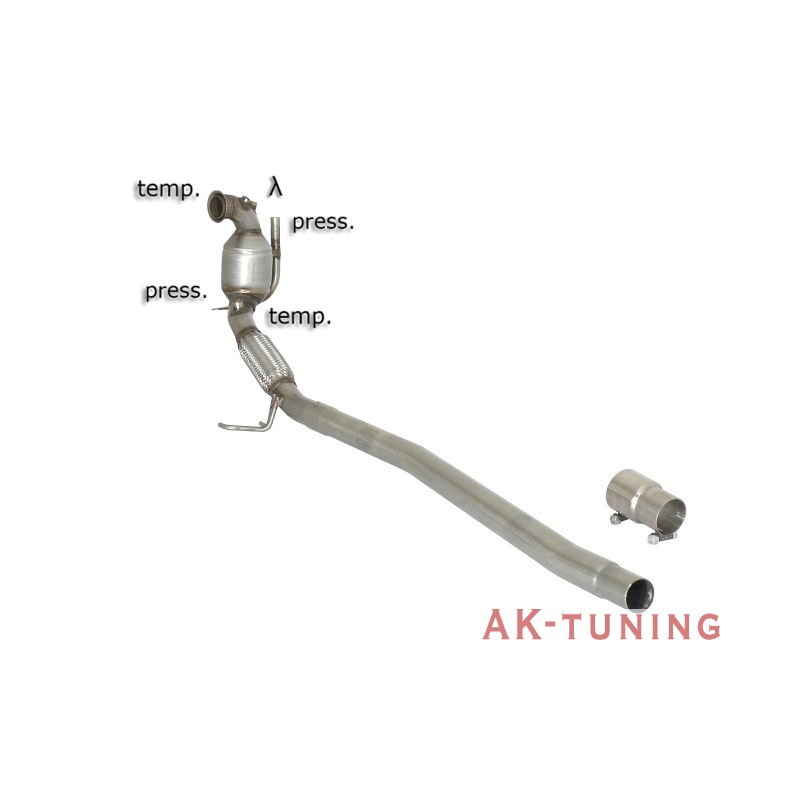 Audi A3 (8P) - Quattro 2.0TDi (103 / 170hk) 2006 - - Katalysator group ...